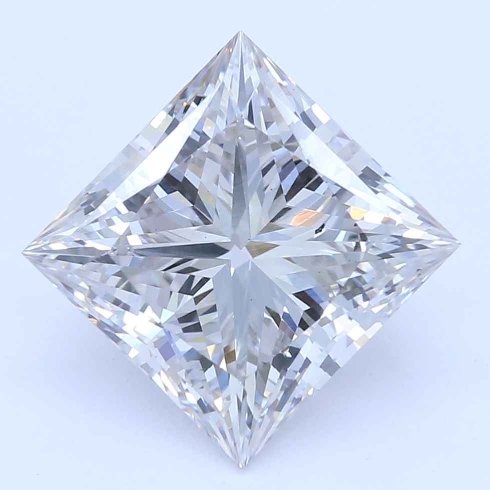 1.81 Carat Princess Shaped Ideal Cut H-VS2 IGI Certified Lab Grown ...