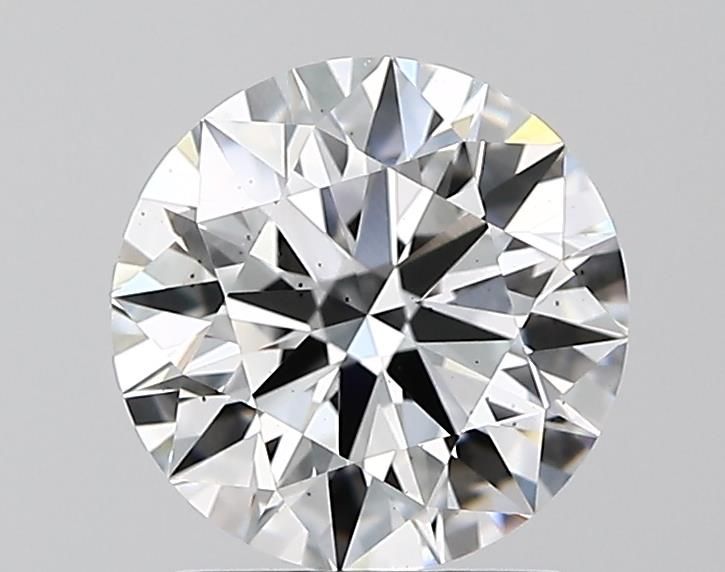1.81 Carat Round Shaped Excellent Cut E-VS2 IGI Certified Lab Grown ...