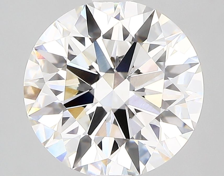 3.05 Carat Round Shaped Ideal Cut G-VVS2 IGI Certified Lab Grown ...