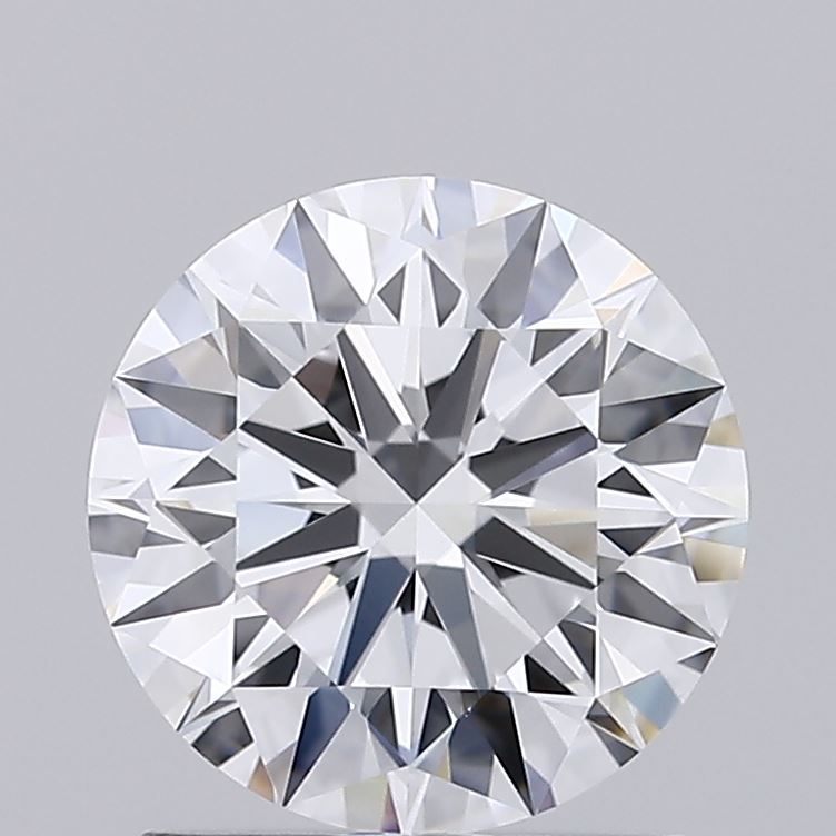 1.28 Carat Round Shaped Excellent Cut D-IF IGI Certified Lab Grown ...